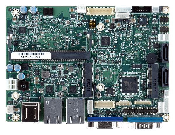 WAFER-CV-N28001, Процессорная плата формата 3.5" Intel Atom N2800 1.86ГГц
